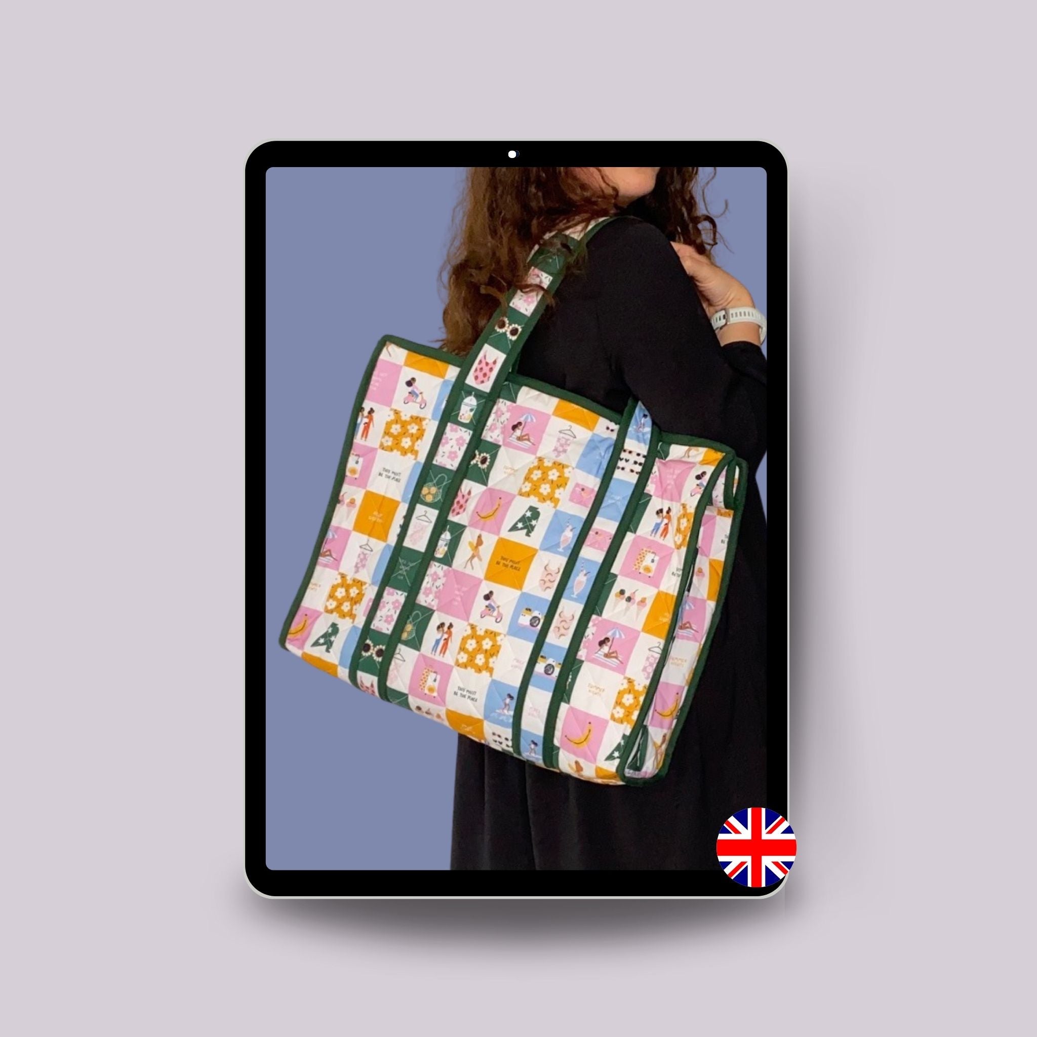 River Tote Sewing Pattern – Hannah Walker